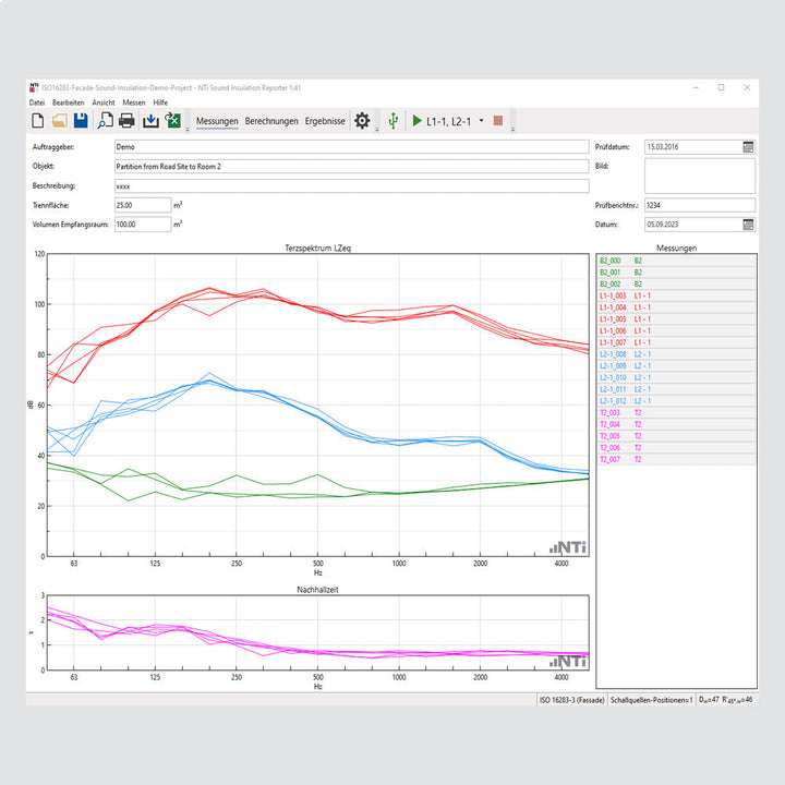 XL2 Audio and Acoustic Analyzer / Software – NTi Audio Inc.