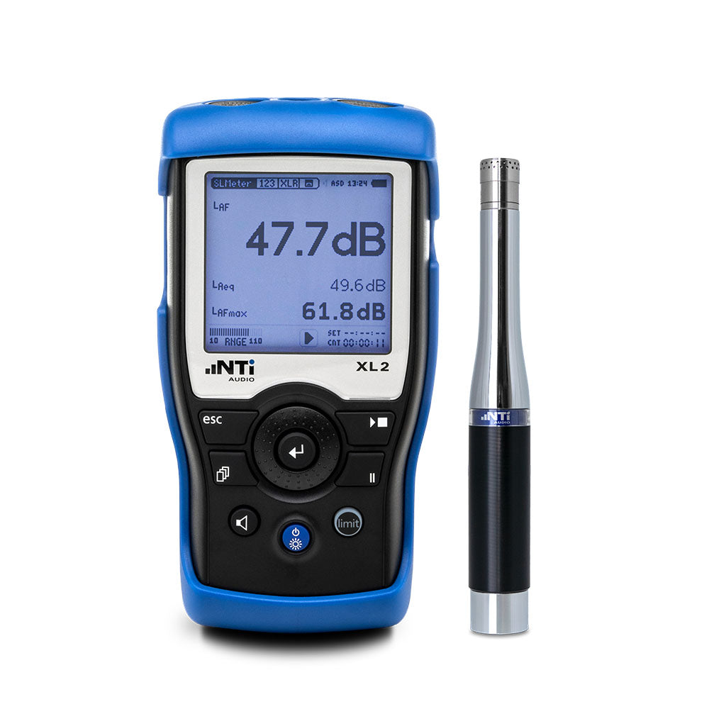 XL2 Audio & Acoustic Analyzer with M2230 Measurement Microphone – NTi ...